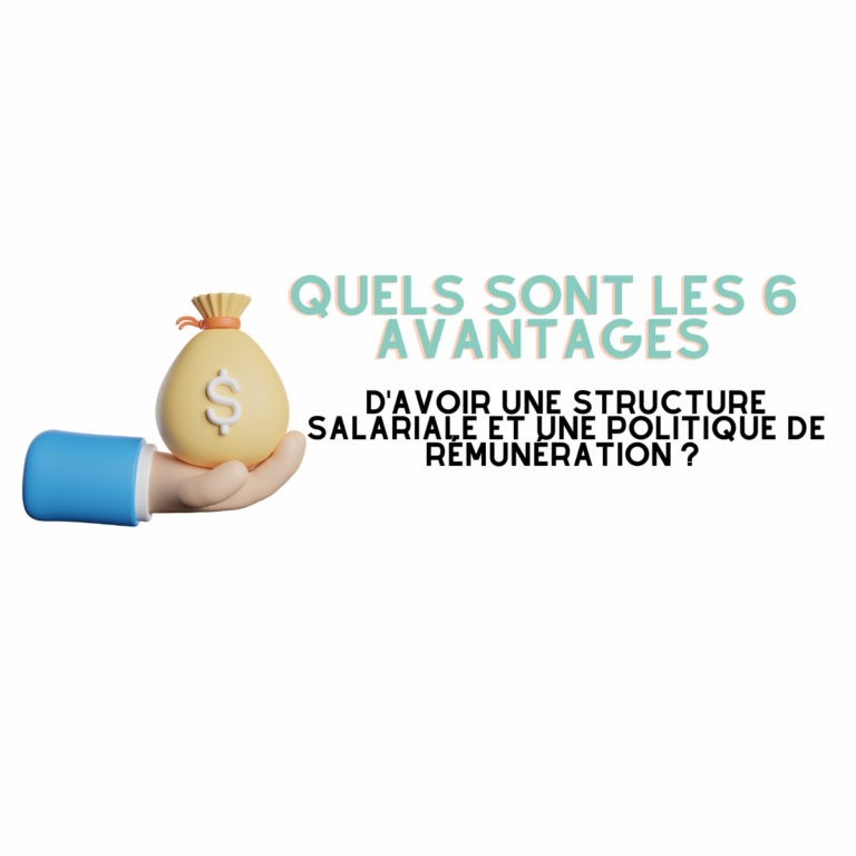 La structure salariale : un outil performant pour les gestionnaires et ...